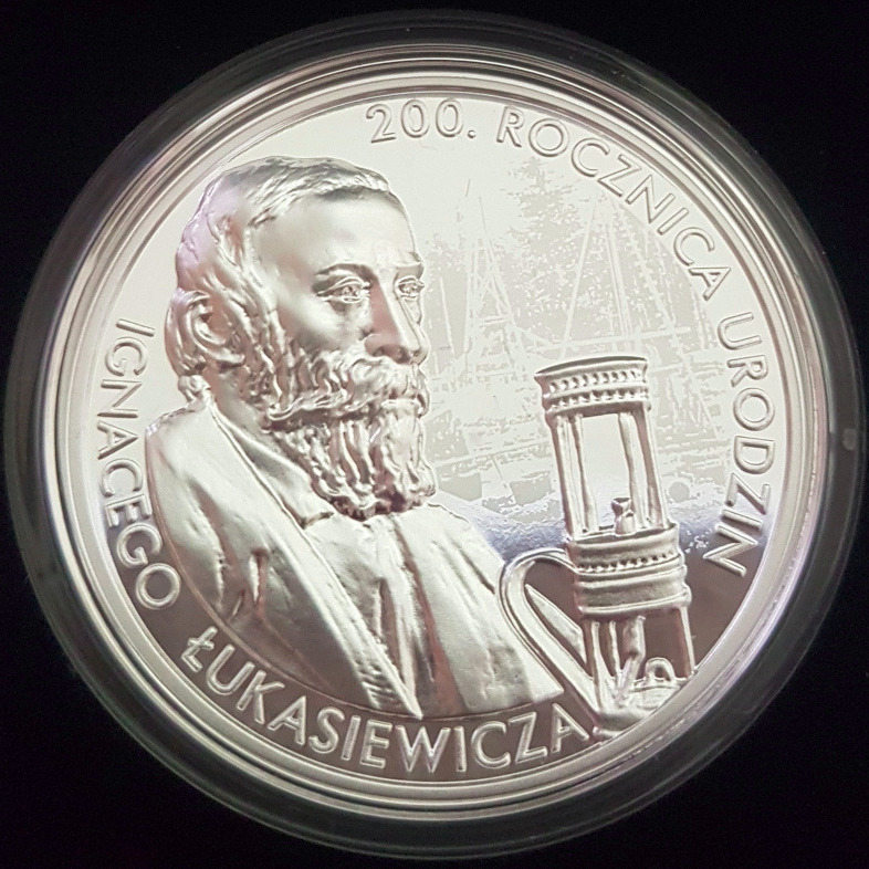 10 zł 200 rocznica Ignacy Łukasiewicz 2022 | Warszawa | Ogłoszenie na ...