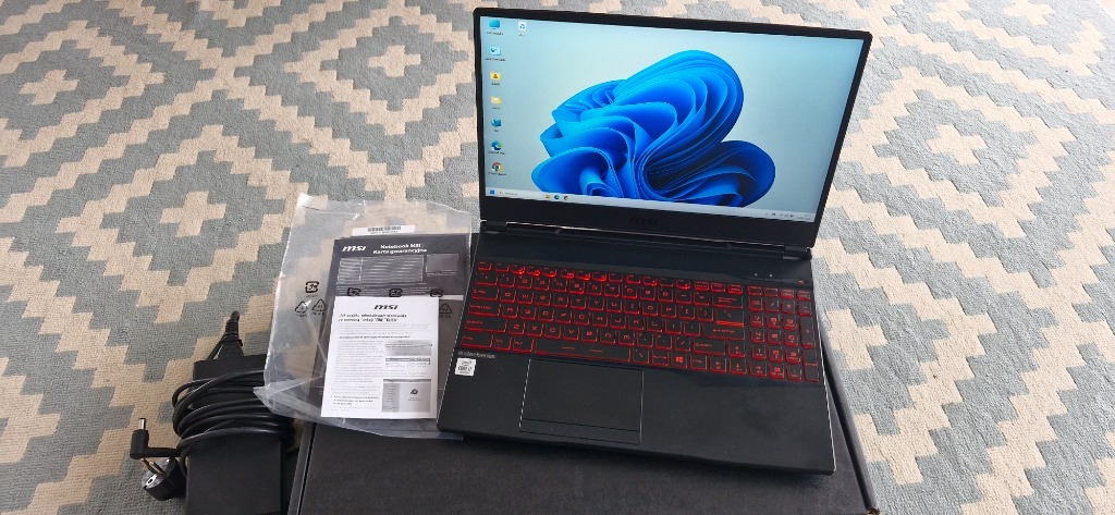 Laptop MSI Leopard GL65 i7 32gb ram ssd 512gb Win11 Pro 64bit | Grójec ...