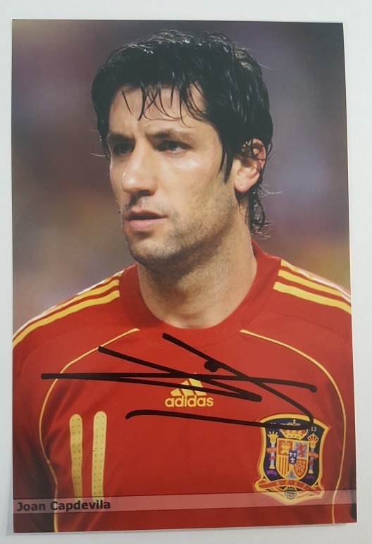 Joan CAPDEVILLA autograf Mistrz Świata 2010 | Warszawa | Kup teraz na ...