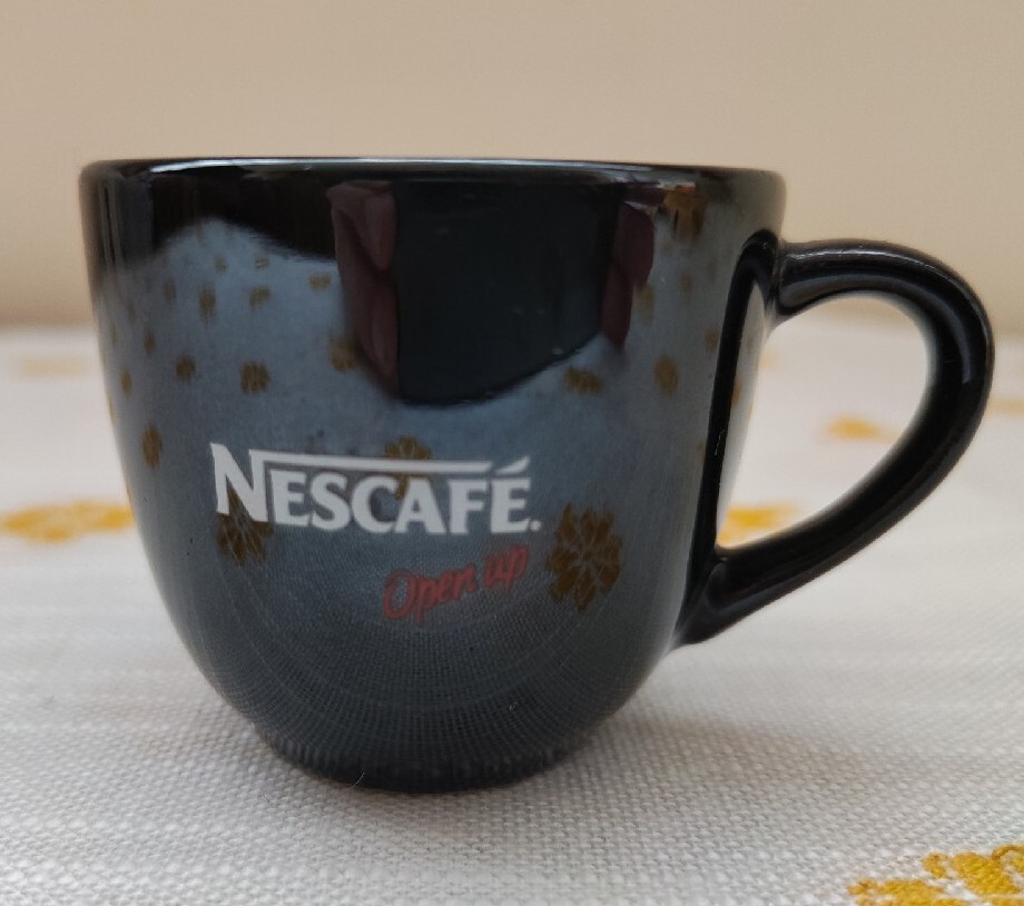 Filiżanka NESCAFE Open up espresso czarna UNIKAT | Wrocław | Kup teraz ...