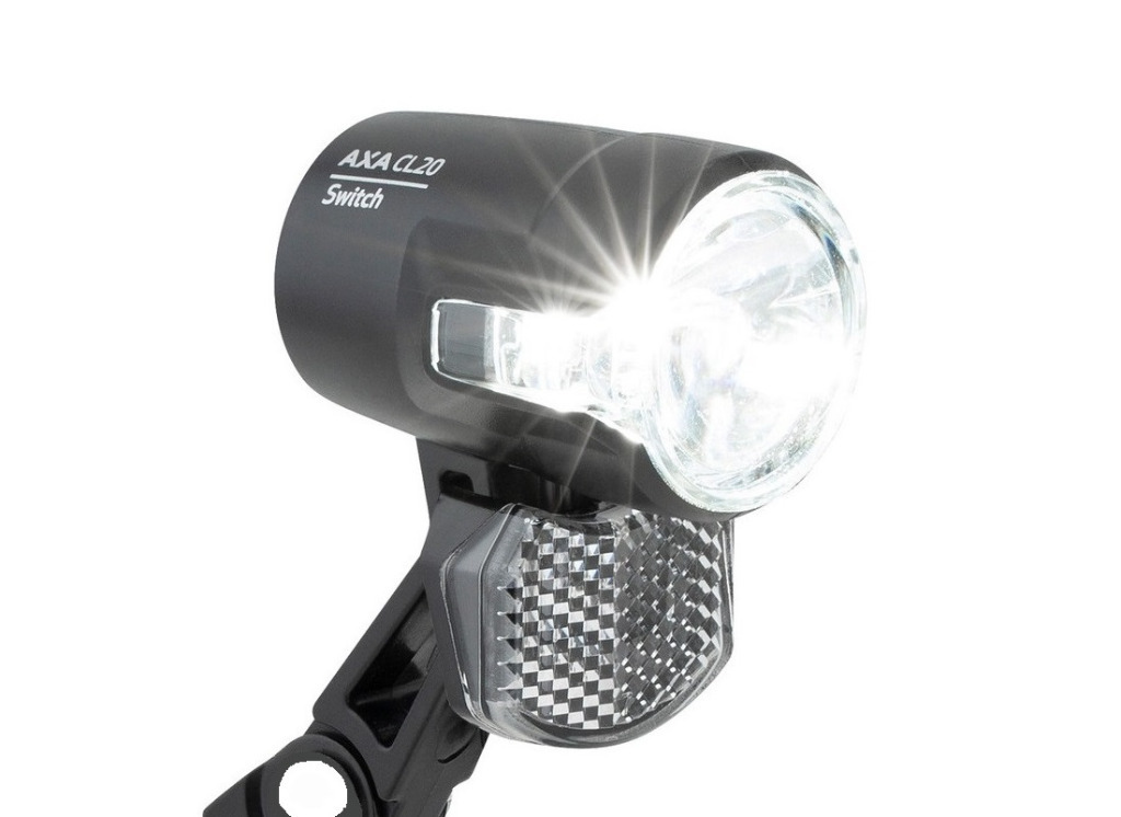 Lampa LED przód AXA CL20 Switch dynamo prądnica 6V | Kalisz | Kup teraz ...