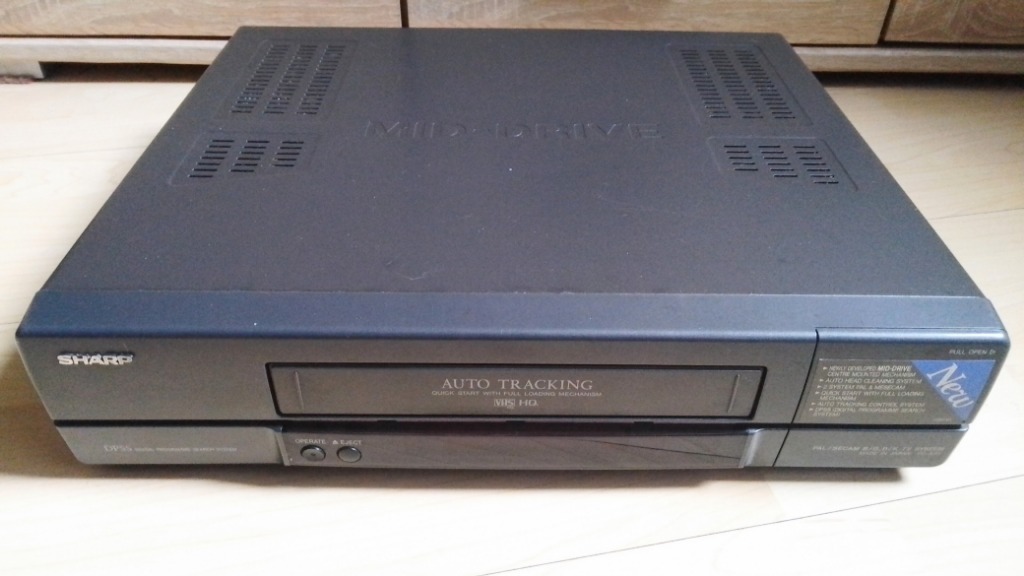 Magnetowid VHS SHARP VCA33BP | Malechowo | Kup teraz na Allegro Lokalnie