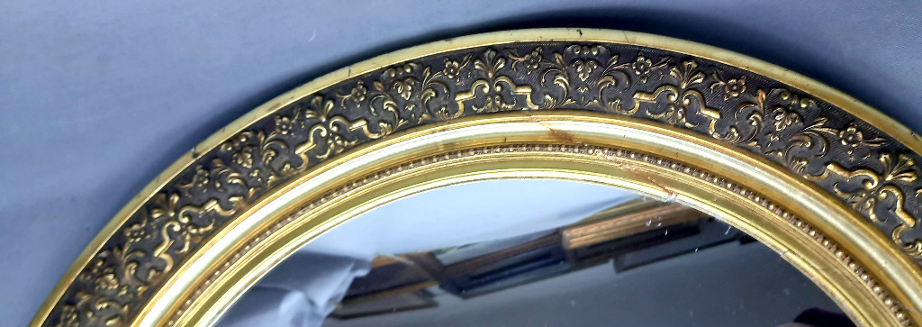 Stara Złota Rama Portetowa Owal Lustro | Nowy Sącz | Ogłoszenie na ...