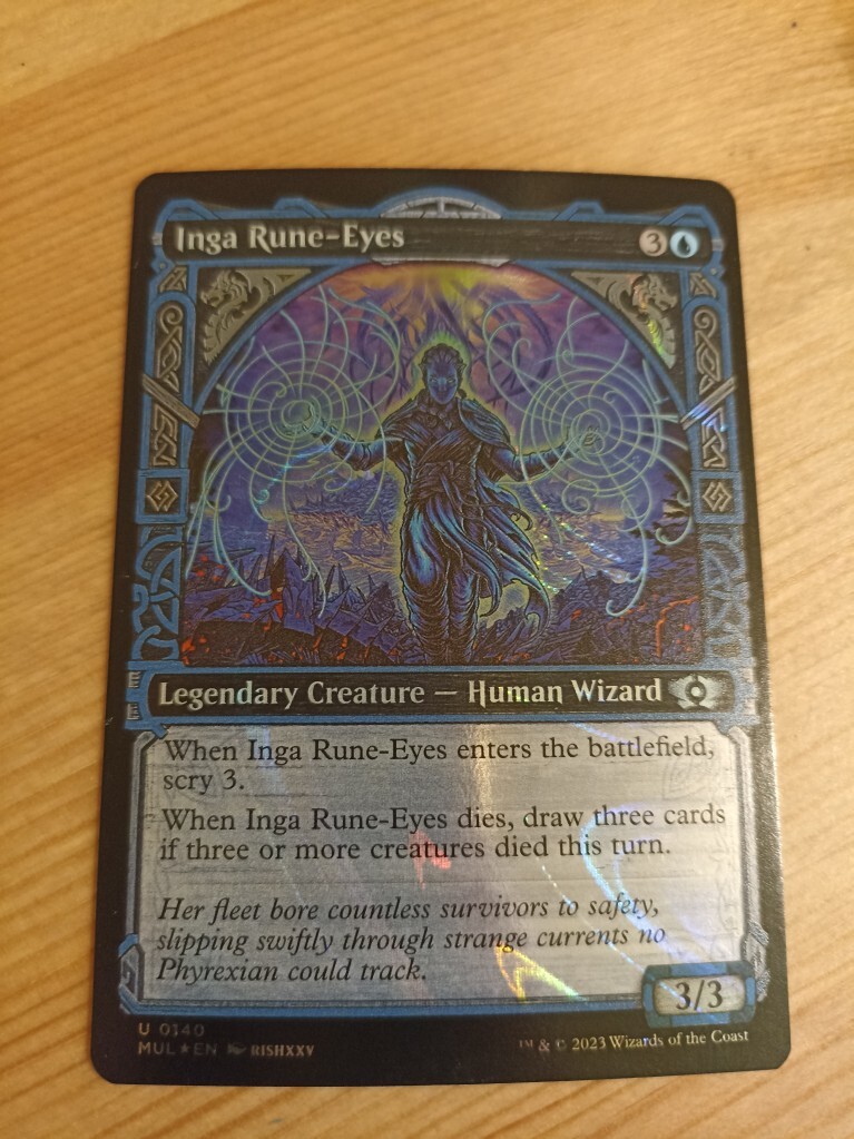 Inga Rune-Eyes foil halo | lublin | Kup teraz na Allegro Lokalnie