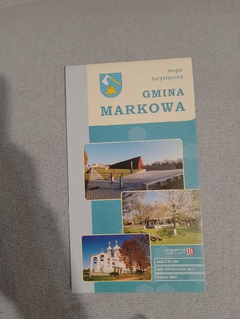 Gmina Markowa mapa turystyczna | Ostrowiec Świętokrzyski | Kup teraz na ...
