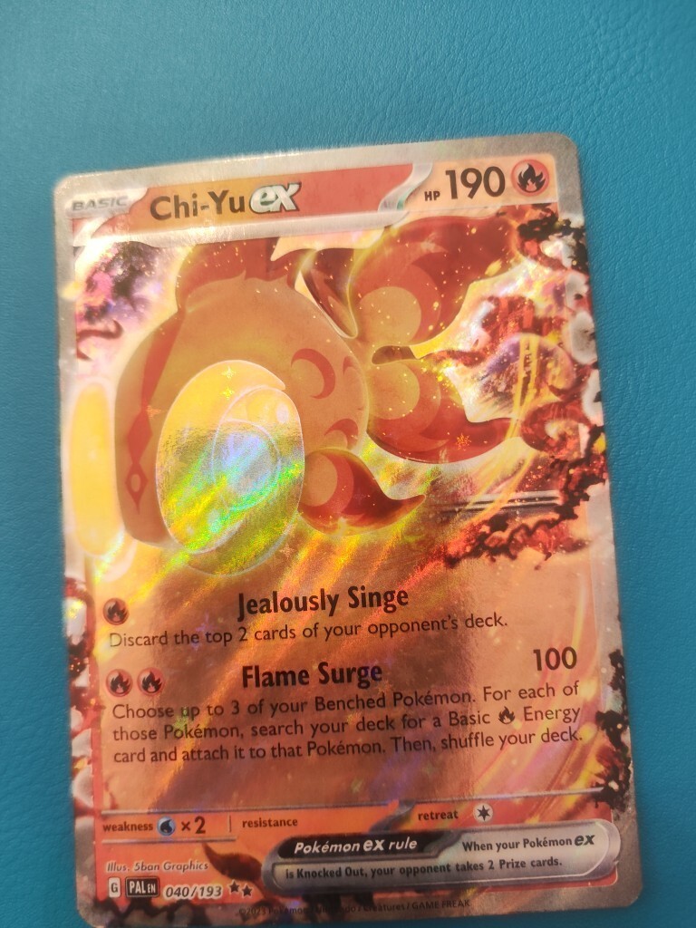 Chi-yu ex pal040/193 karta pokemon TCG | Łódź | Kup teraz na Allegro ...