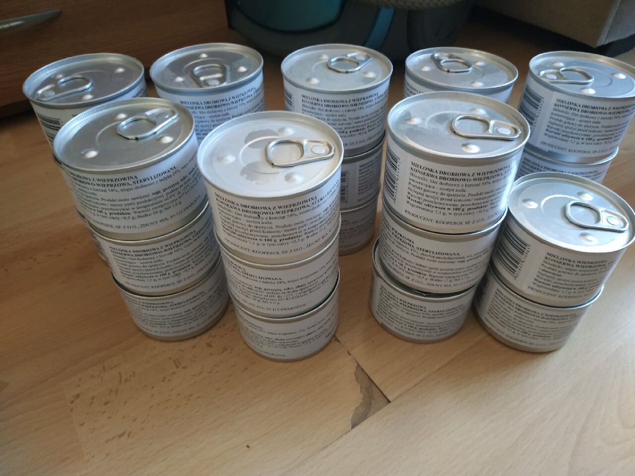 Konserwy wojskowe po terminie kolekcjonerskie | Olsztyn | Kup teraz na ...