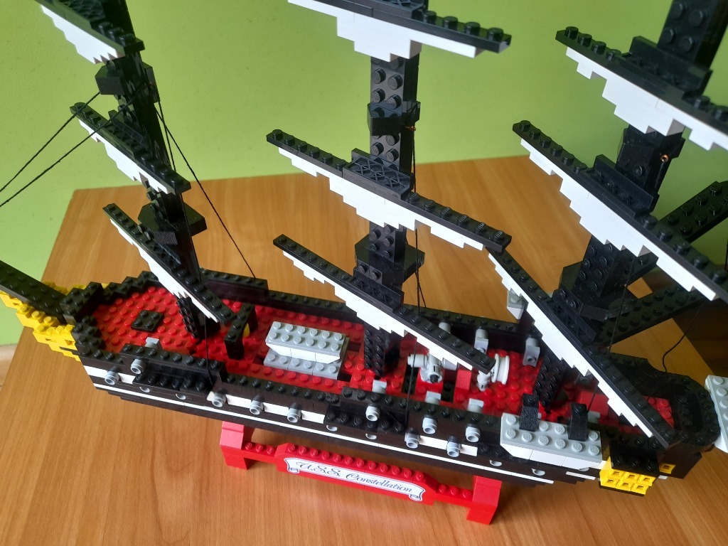 LEGO 398 USS Constellation statek unikat | Lipinki | Kup teraz na ...