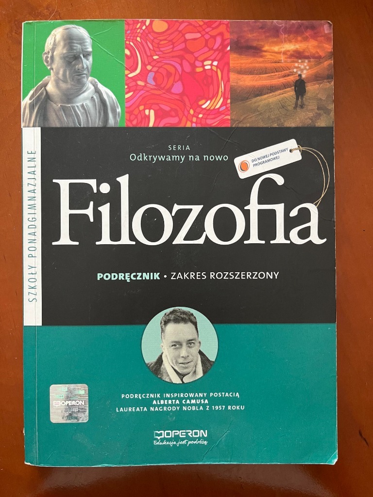 Filozofia Podręcznik Do Szkoły Ponadpodstawowej Operon