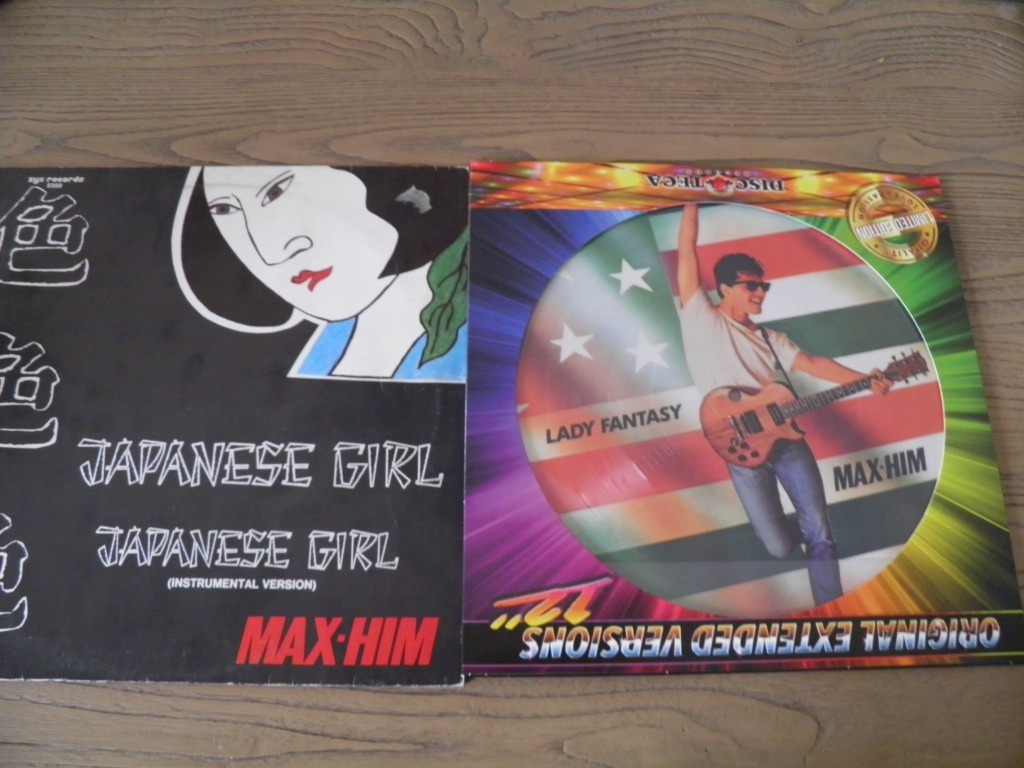 MAX HIM 2 PŁYTY ITALO DISCO - NEW / VG+ | lubin | Kup teraz na Allegro ...