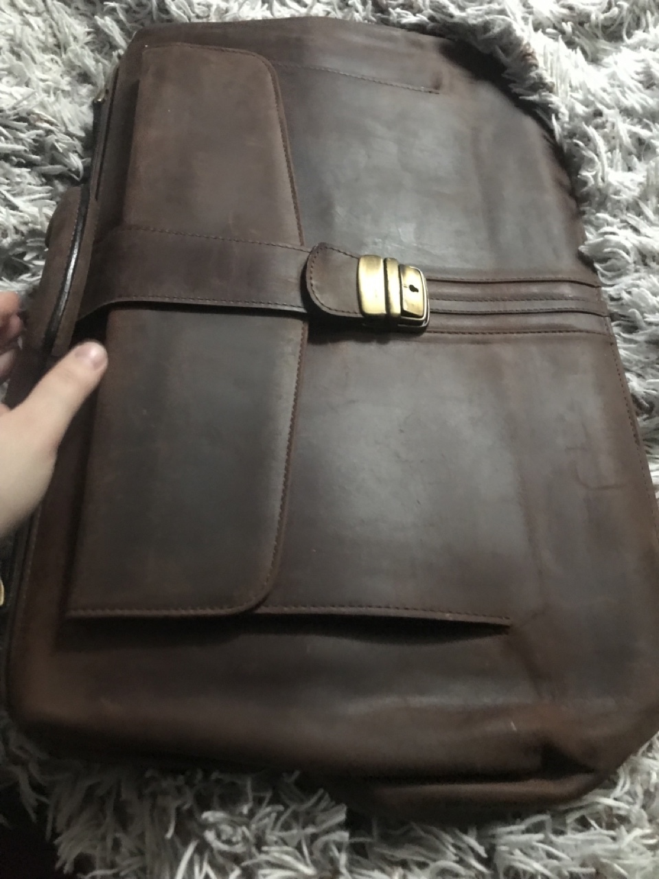 Torba Vintage/Torba Skórzana/Marlboro | Kraków | Licytacja na Allegro ...