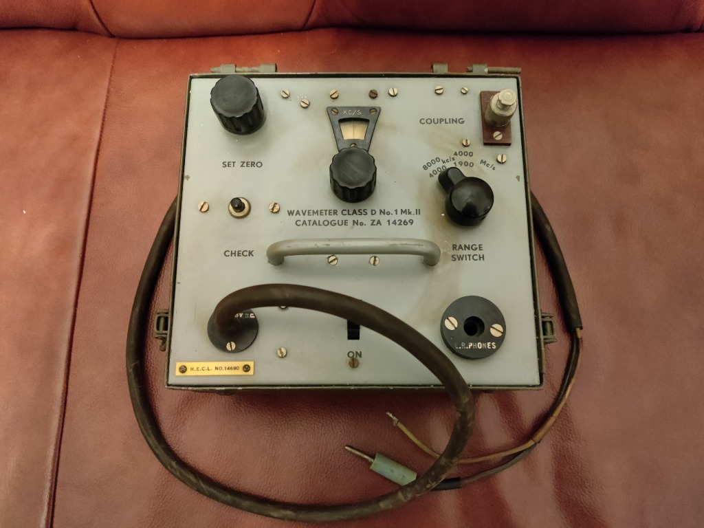 Falomierz Radio WAVEMETER CLASS D NO1 MK2 | Sośnie | Licytacja na ...