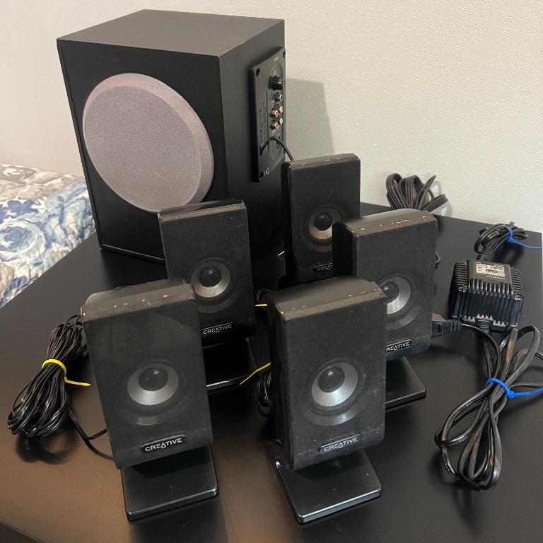 Głośniki CREATIVE Inspire A500, Zestaw 5.1 | Skawina | Kup teraz na ...