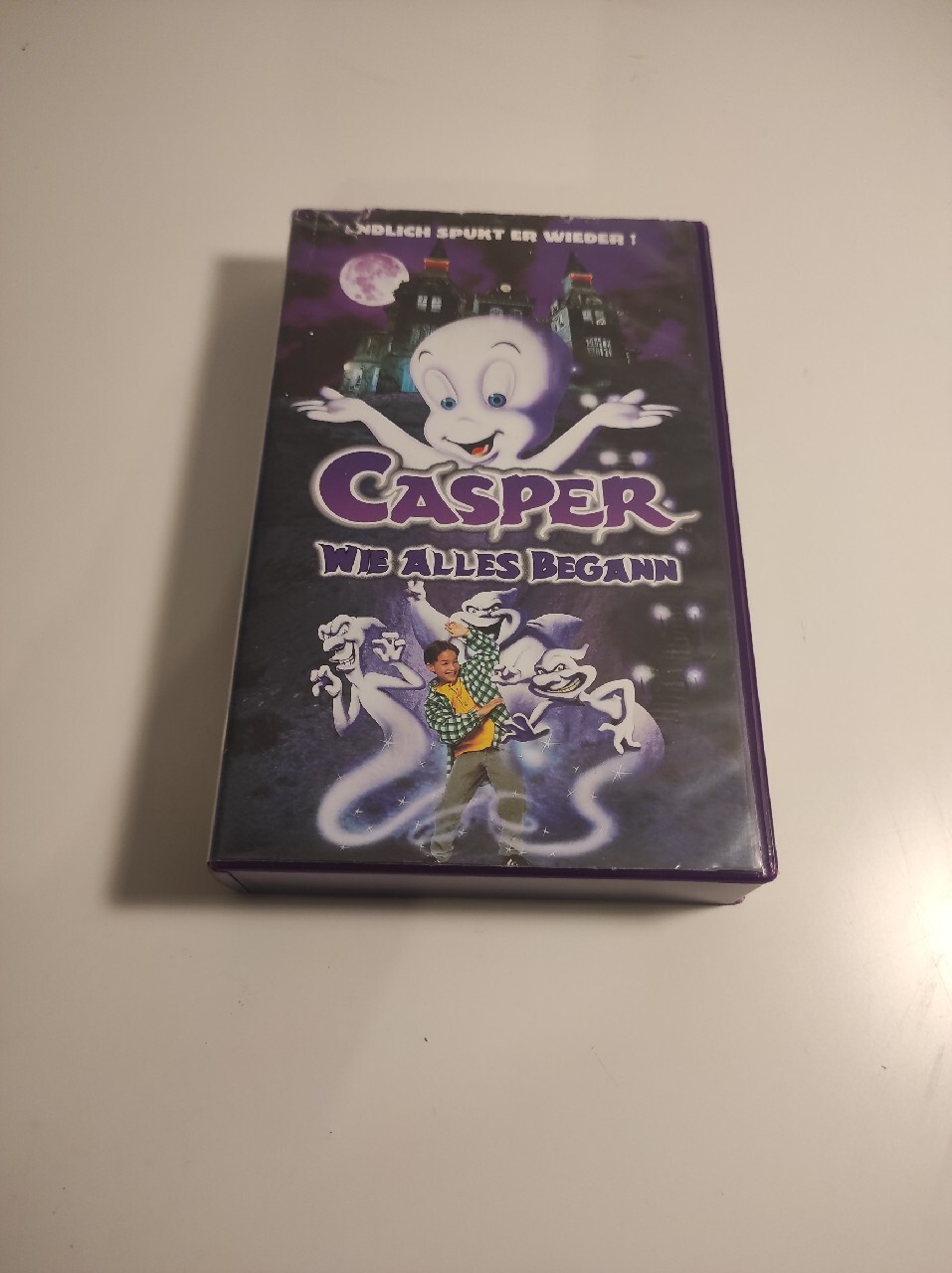 Kaseta VHS Casper Wie alles begann | Karwiany | Kup teraz na Allegro Lokalnie