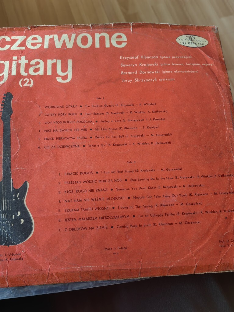 Płyta winylowa Czerwone Gitary 2 | Siedlce | Kup teraz na Allegro Lokalnie