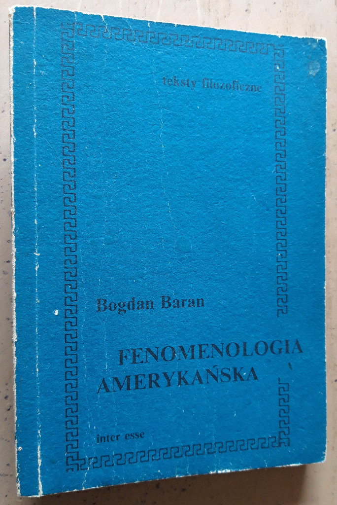 Fenomenologia amerykańska – Bogdan Baran | Suwałki | Kup teraz na ...