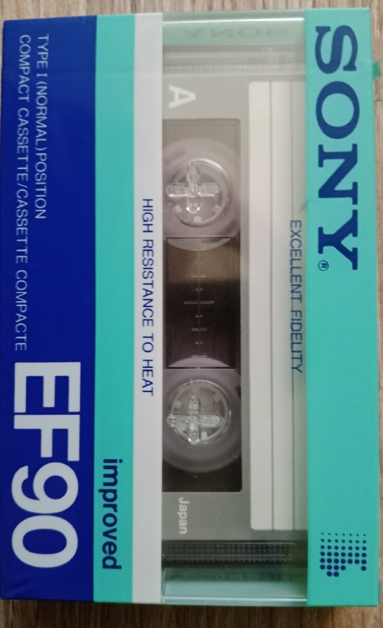 Kaseta magnetofo Sony EF90 NOWA | Świebodzice | Kup teraz na Allegro ...