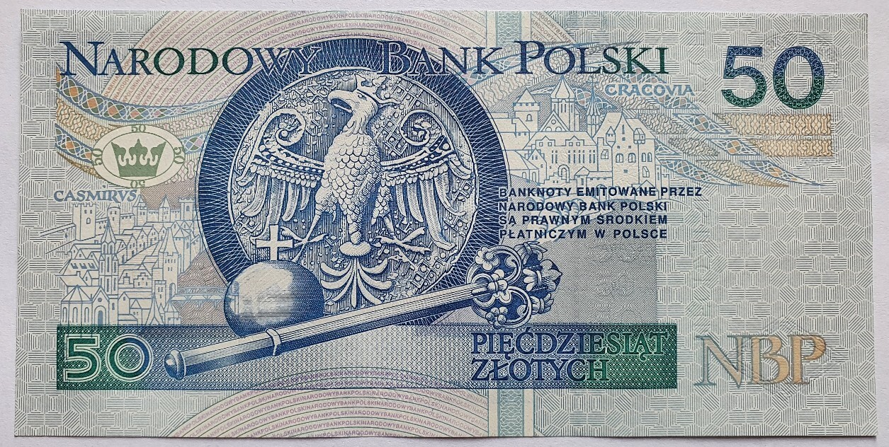 banknot 50zl z 1994r | Kraków | Kup teraz na Allegro Lokalnie