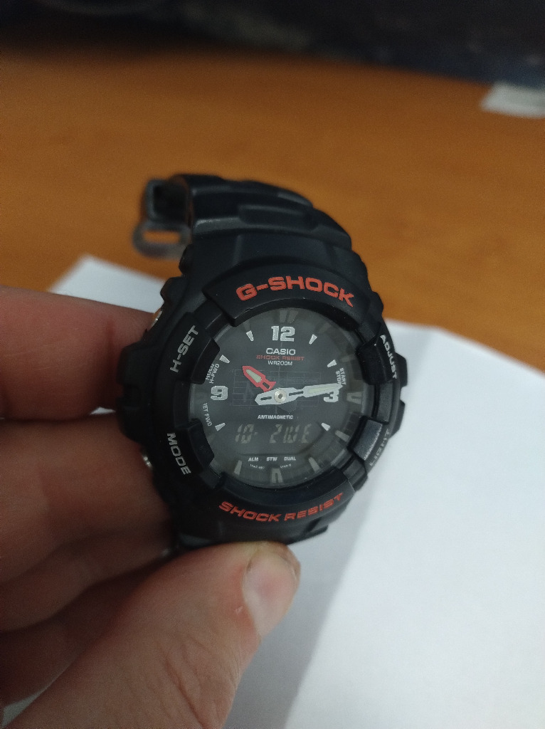 Kultowy zegarek Casio GShock G100 5158 | Kraków | Kup teraz na Allegro ...