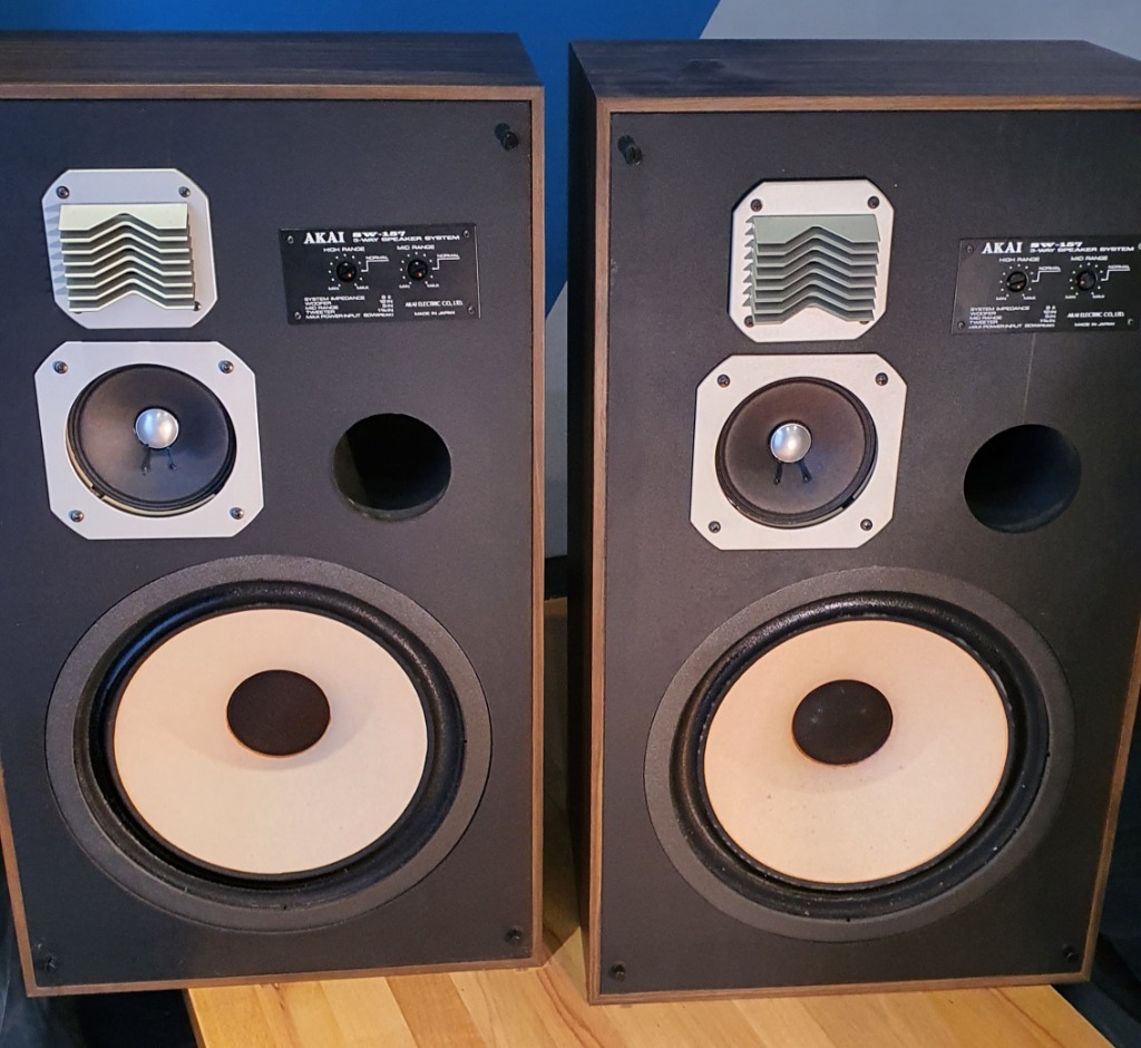 Kolumny vintage Akai Sw 157 | Rzeszów | Ogłoszenie na Allegro Lokalnie