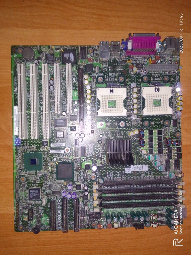 Płyta główna Intel Server Dual Socket 604 Xeon DDR – retro serwer ...