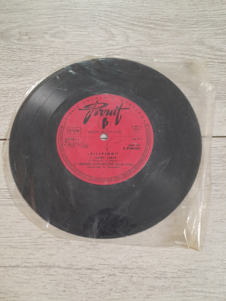 PŁYTA WINYLOWA WINYL FILIPINKI TARAP-TARAP N 0361 | Roztoka | Kup teraz na Allegro Lokalnie