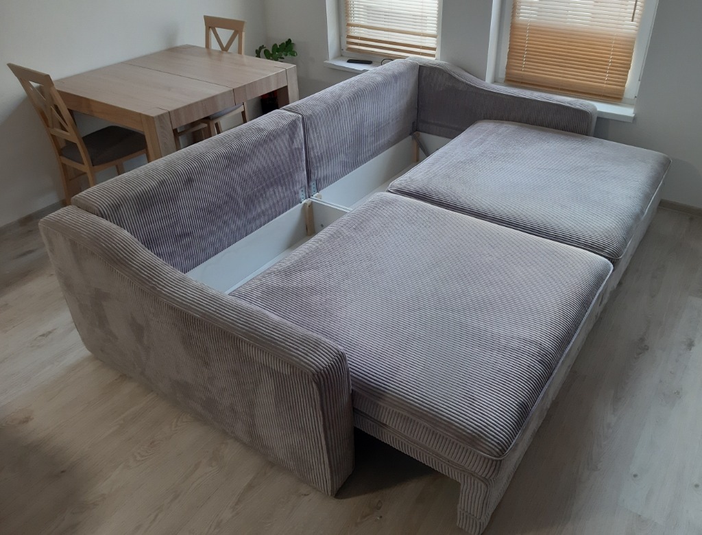 Sofa rozkładana 4-osobowa DUŻA kanapa Evora | Wałbrzych | Kup teraz na ...