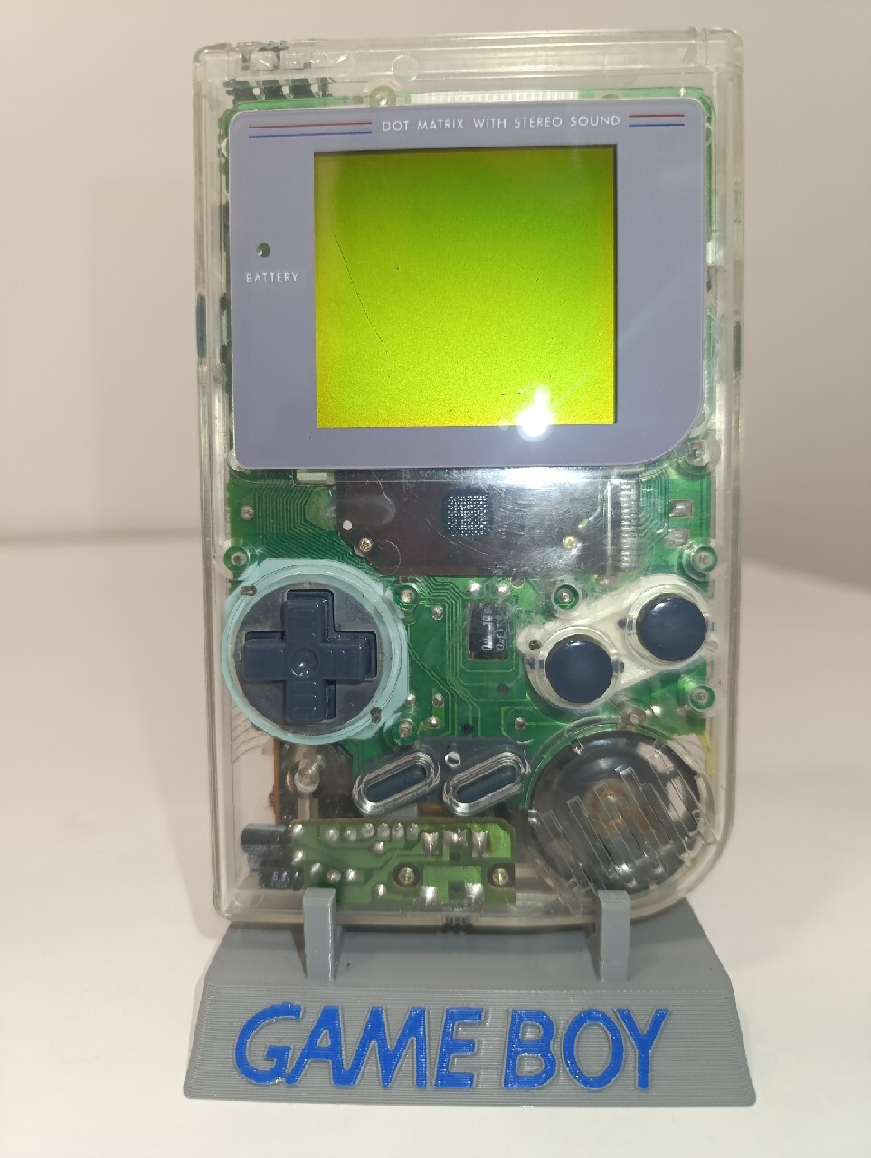 GAME BOY Clac 100% sprawny DMG01 Nintendo gameboy CLEAR | Kraków | Kup ...