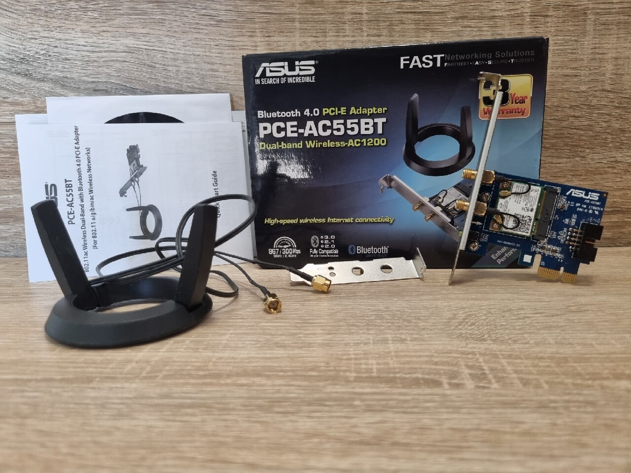 Asus Pce-ac55bt Wifi Ac - Niska cena na Allegro.pl