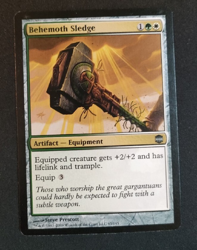 Behemoth Sledge karta MTG | Marki | Kup teraz na Allegro Lokalnie