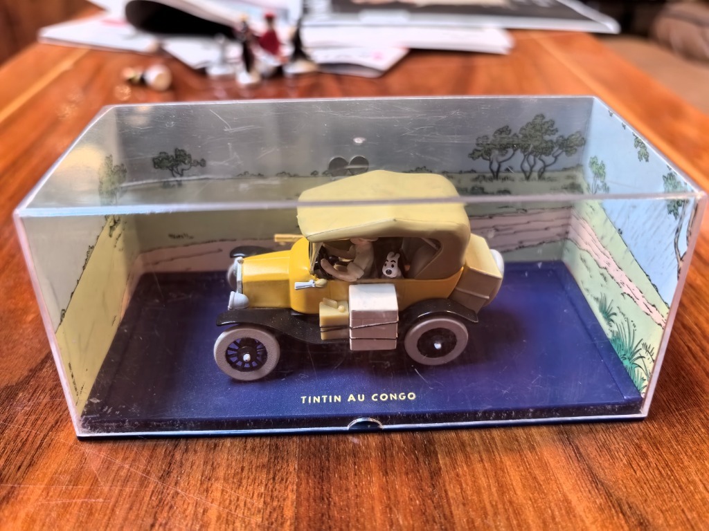 Tintin samochodu Ford T "Tintin w Kongo" 1:43 | Slomczyn | Kup teraz na ...