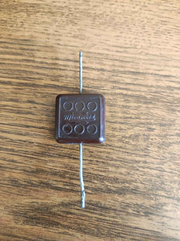 Kondensator 750pF 500V Silver mica 1950te Micamold | Warszawa | Kup ...