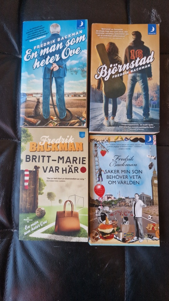 Fredrik Backman seria po szwedzku svenka szwedzki | Łódź | Kup teraz na ...