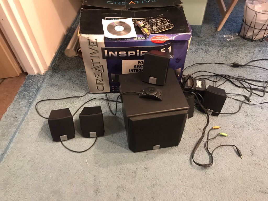 Creative Inspire 5.1 5300 + Sound Blaster Live! | Jaworzno | Kup teraz ...