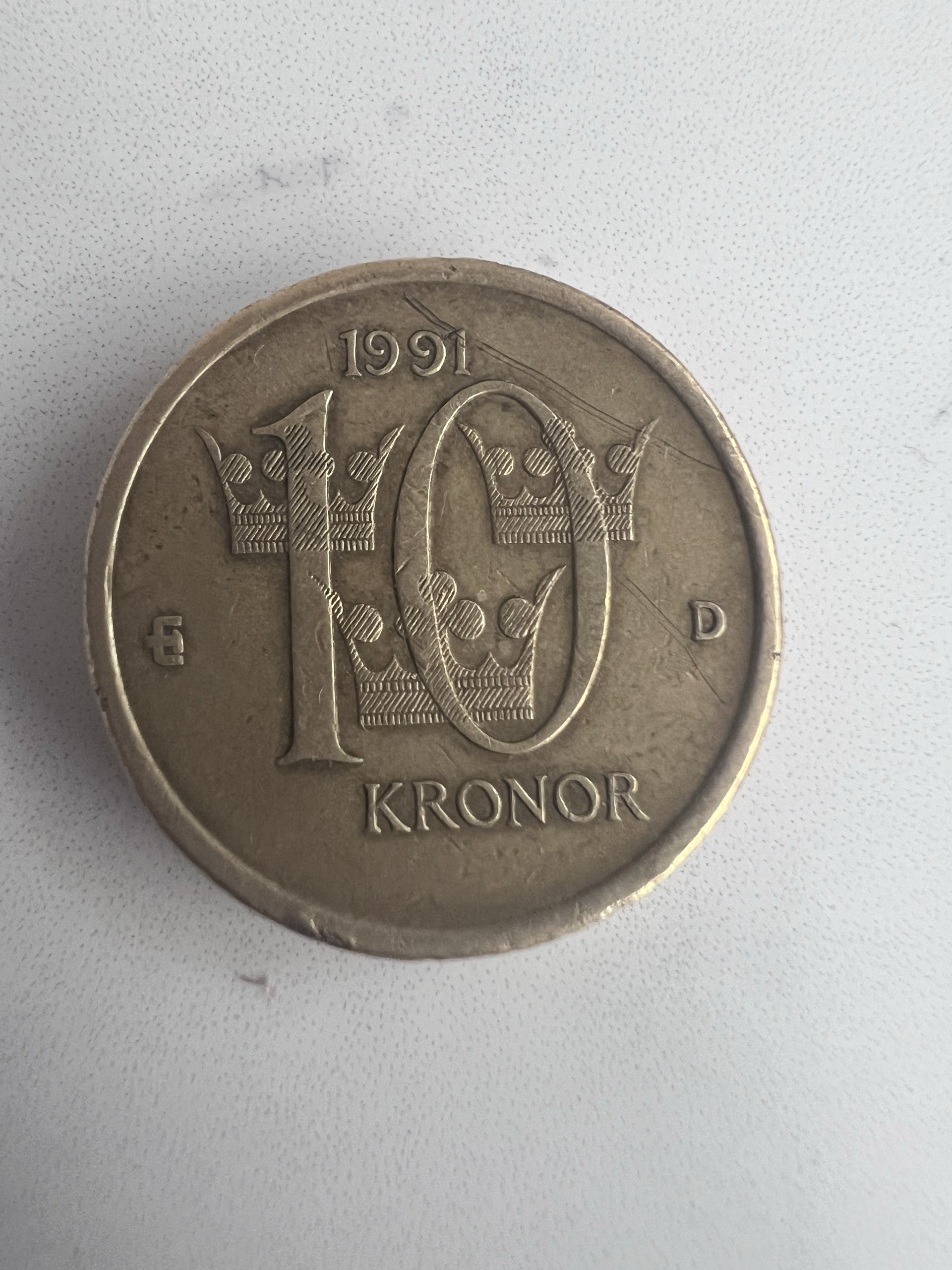 1991 10 Kronor - Niska cena na Allegro