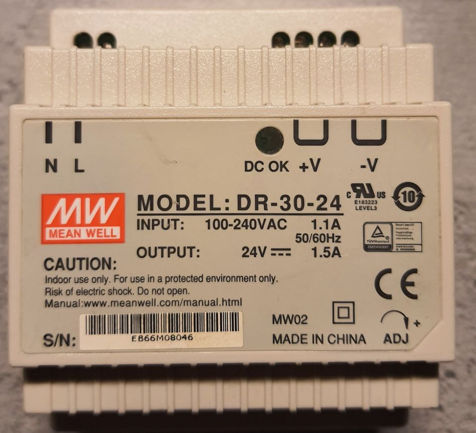 Zasilacz Mean WELL 24V 1.5A | Gdańsk | Kup teraz na Allegro Lokalnie