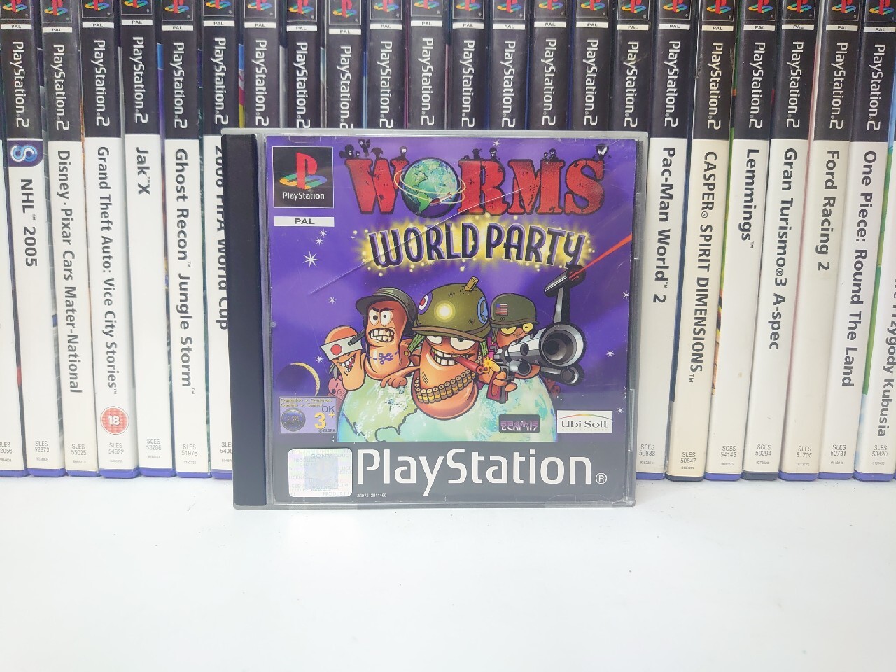 WORMS WORLD PARTY PS1 | Strzelno | Kup teraz na Allegro Lokalnie
