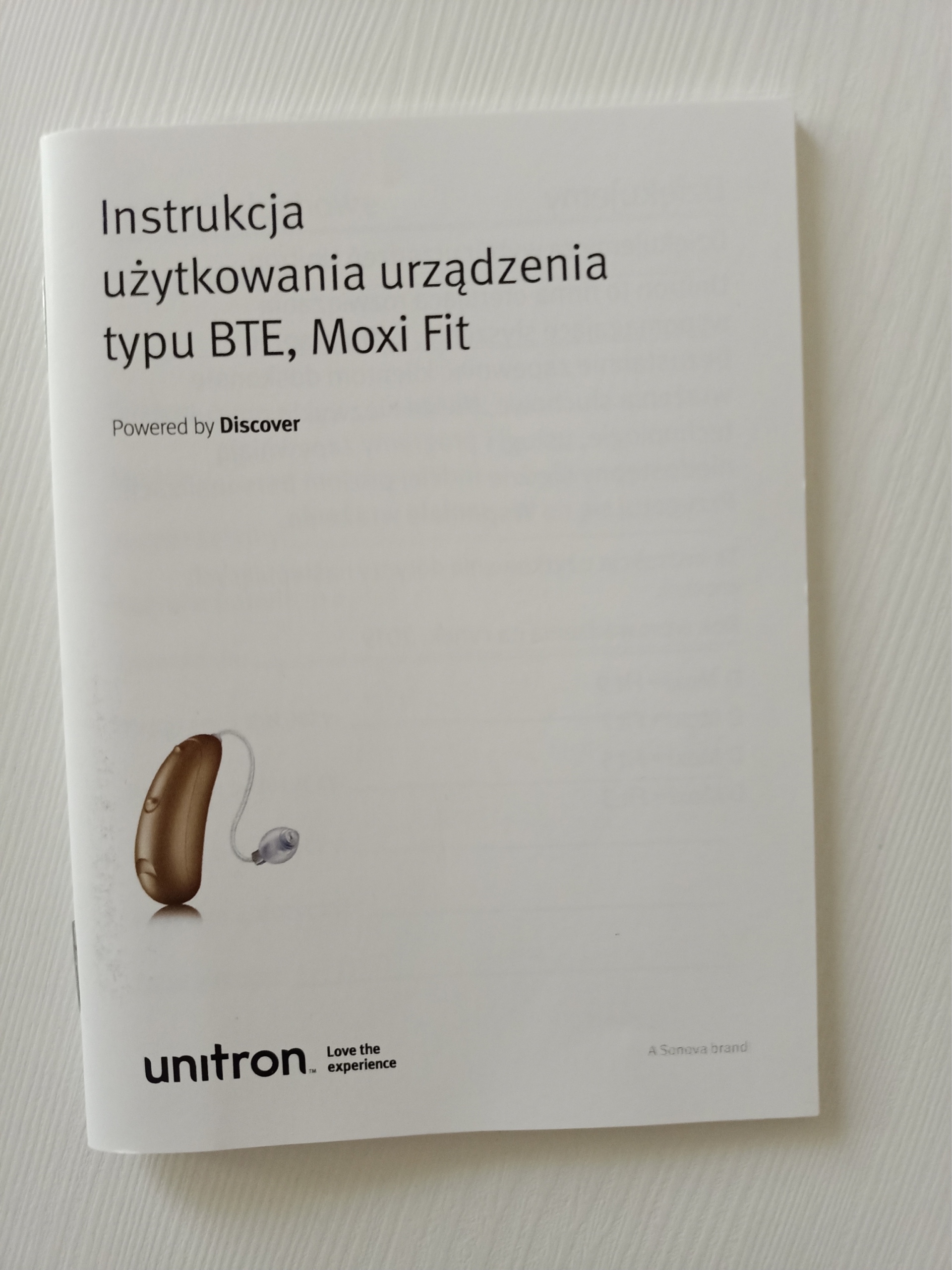 Aparat słuchowy UNITRON (BTE, Moxi Fit) | Warszawa | Kup teraz na ...