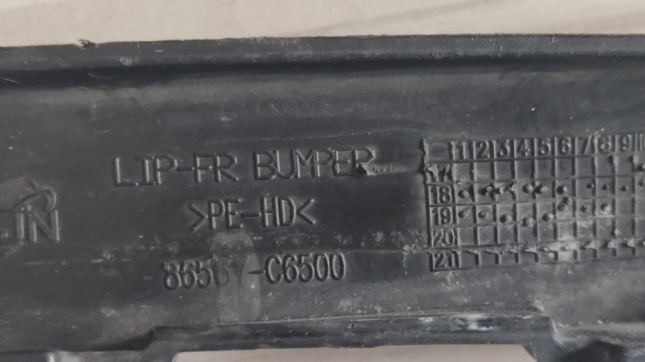 Kia Sorento III listwa zderzaka przód 86567-C6500 | Wrocław ...