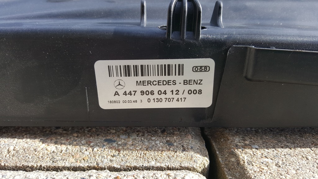 Wentylator Chłodnicy Mercedes Vito A 4479060412 | Kąty Wrocławskie ...