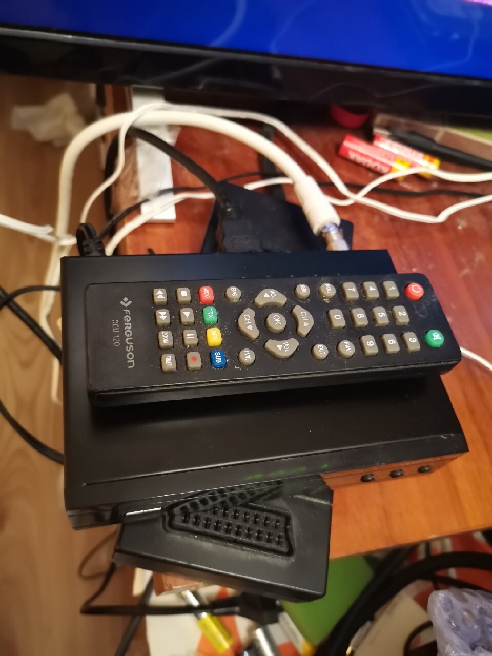 Ferguson Ariva T20 DVB-T AVC dekoder pilot RCU 500 | Warszawa | Kup ...