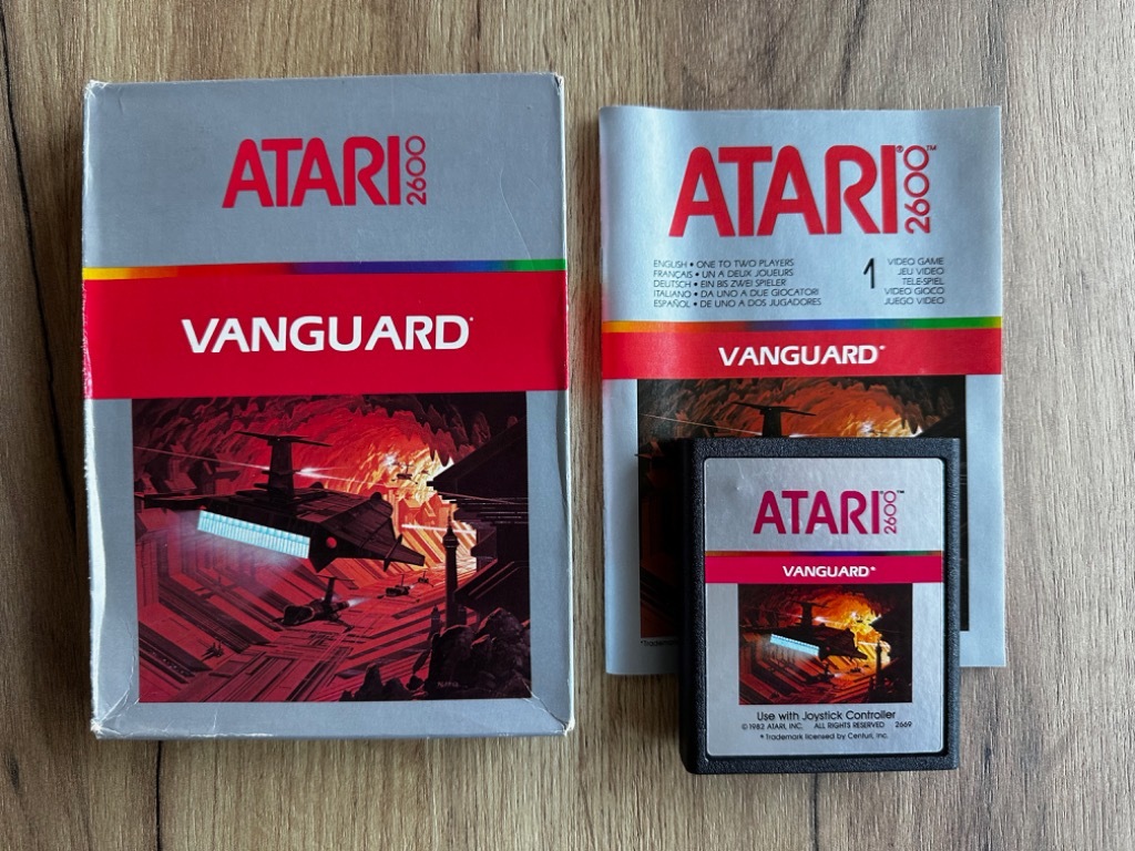 Vanguard - Atari 2600 / 7800 BOX | Gdańsk | Licytacja na Allegro Lokalnie