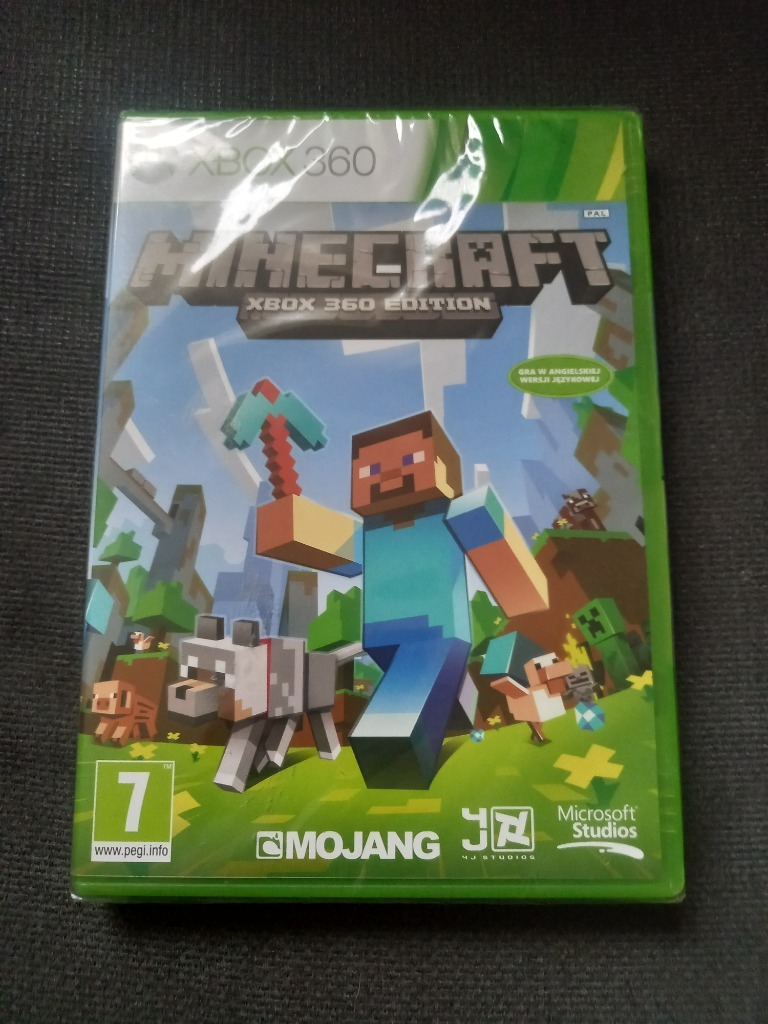Gra Minecraft xbox 360 edition Nowa w folii !!! | Bydgoszcz | Kup teraz ...