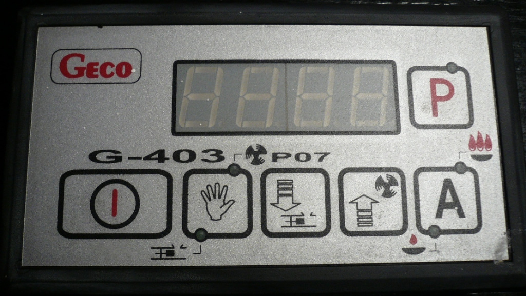 Panel sterownik Geco G403P07 PO7 G407 kraków | Kraków | Ogłoszenie na ...