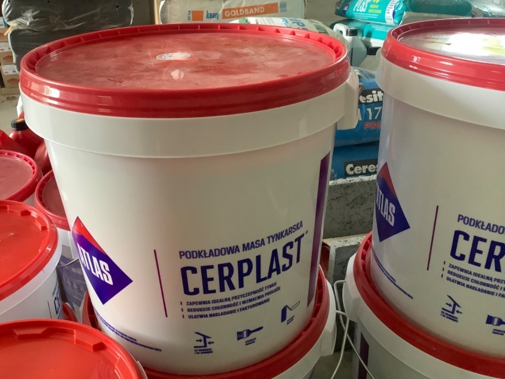 Grunt pod tynki Atlas Cerplast 25 kg | Lusowo | Ogłoszenie na Allegro ...