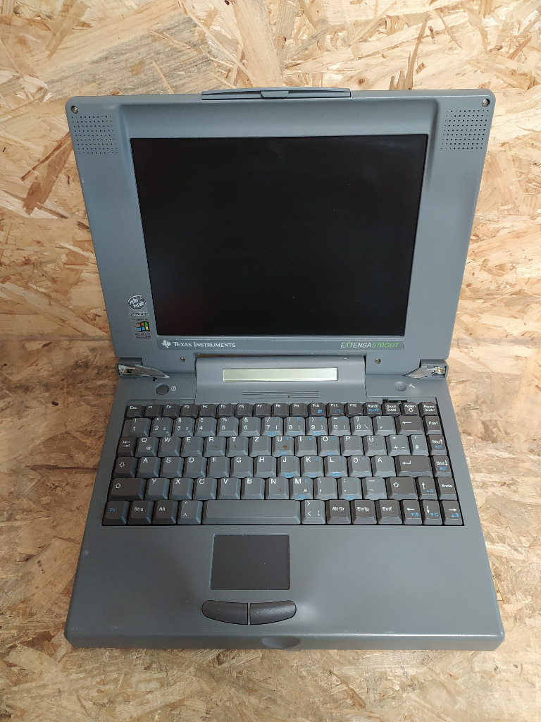 RETRO LAPTOP TEXAS INSTRUMENTS EXTENSA 570CDT | Szczytniki nad Kaczawą ...