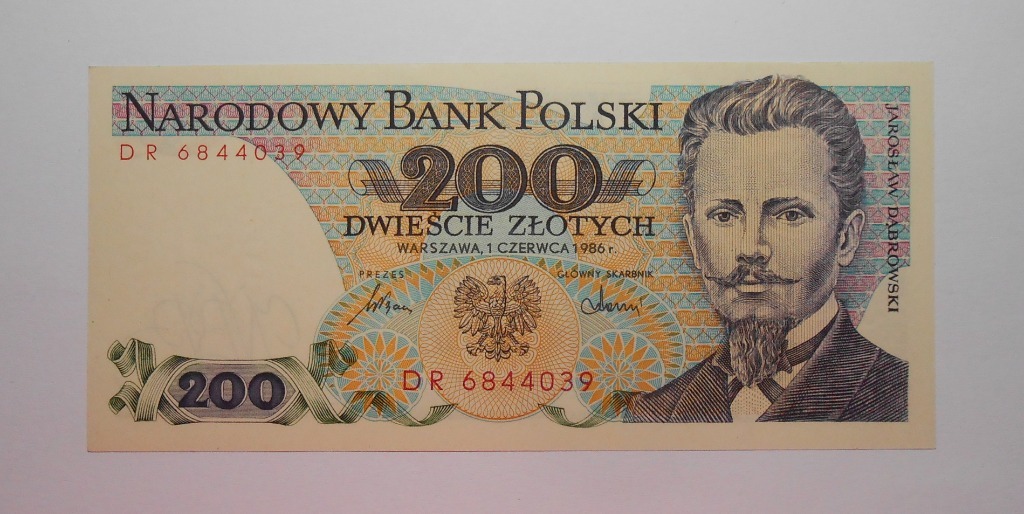 Stary banknot 200 złotych super stan | Stary Toruń | Licytacja na ...