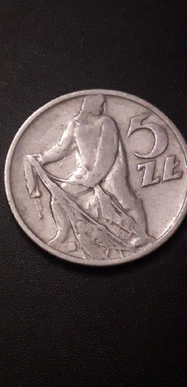Moneta kolekcjonerska 5zl 1958 | Wałbrzych | Ogłoszenie na Allegro Lokalnie