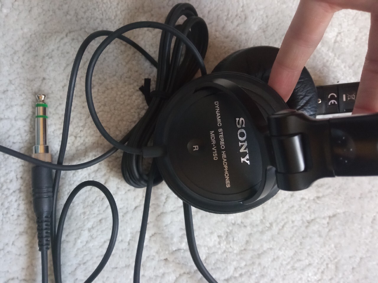 Słuchawki Sony Stereo Headphones MDR-V150 | Dębica | Kup teraz na ...
