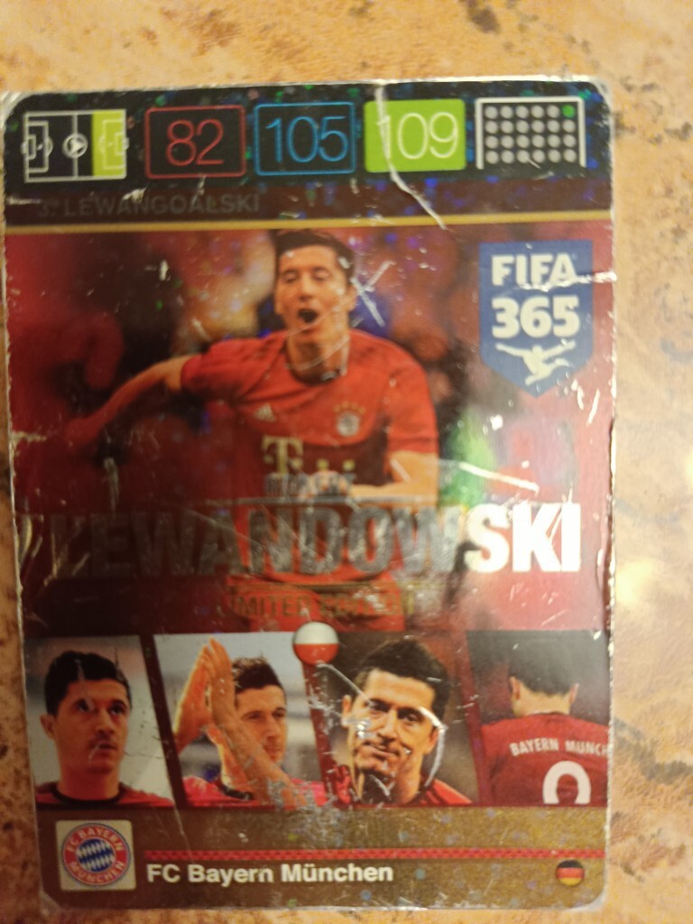 Robert Lewandowski karta piłkarska | Bystrzyca Kłodzka | Kup teraz na Allegro Lokalnie